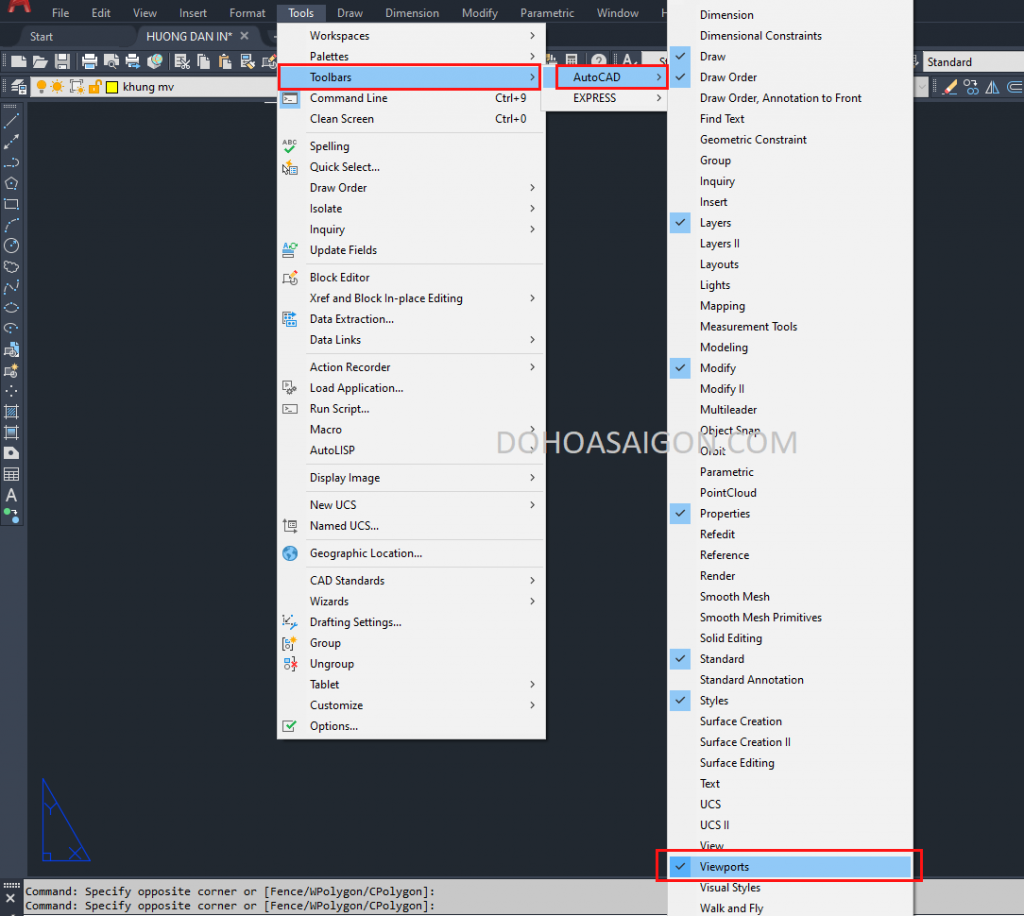 IN ẤN TRONG LAYOUT AUTOCAD | ĐỒ HỌA SÀI GÒN
