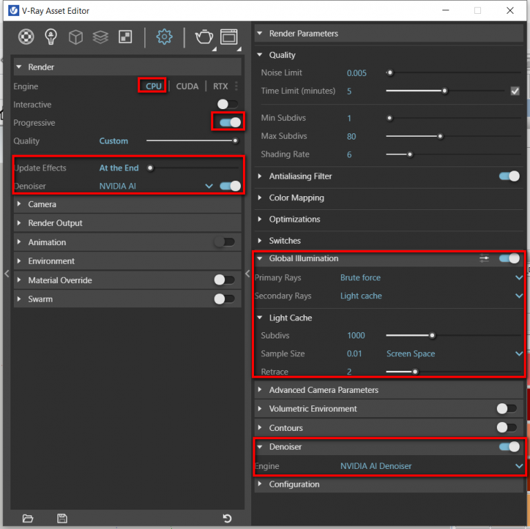 PHƯƠNG PHÁP RENDER SETTING SIÊU NHANH VRAY SKETCHUP