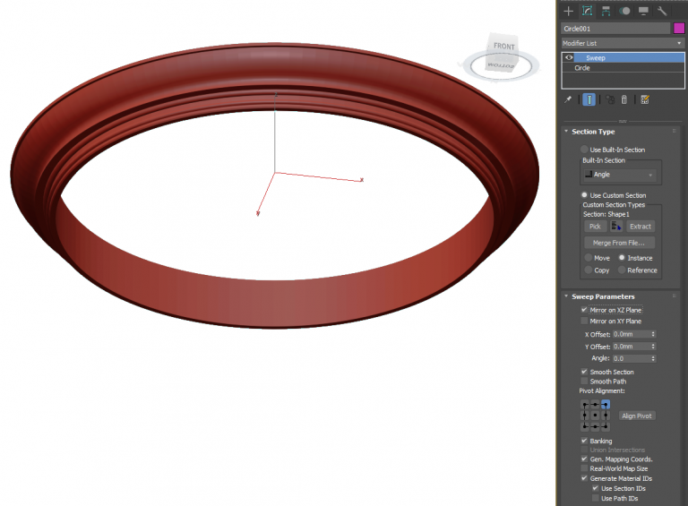 PLUGIN SWEEP PROFILE TRONG 3DSMAX | CÁCH SỬ DỤNG