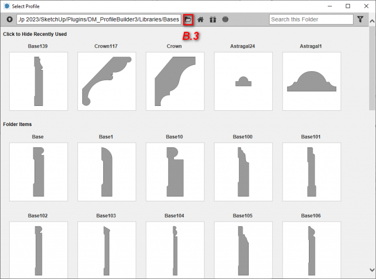HƯỚNG DẪN SỬ DỤNG PLUGIN PROFILE BUILDER 3 SKETCHUP
