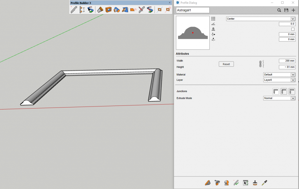 HƯỚNG DẪN SỬ DỤNG PLUGIN PROFILE BUILDER 3 SKETCHUP