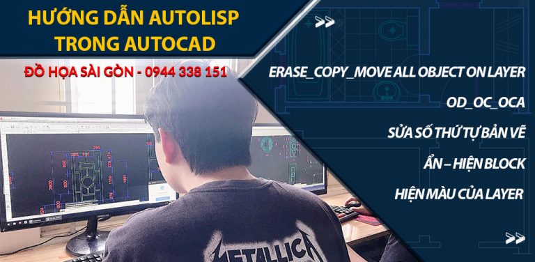 HƯỚNG DẪN AUTOLISP TRONG AUTOCAD PHẦN TIẾP THEO